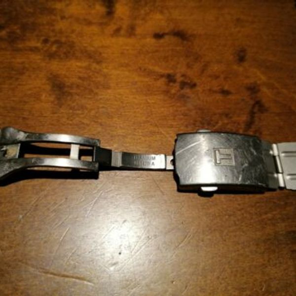 Tissot t touch expert titanium, bracelet clasp and two links. | WatchCharts