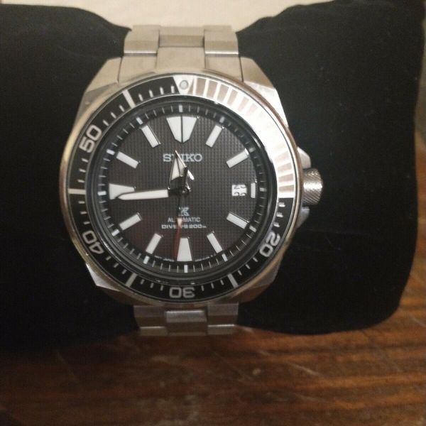 Seiko Prospex Samurai Black and Grey- SRPB51 | WatchCharts