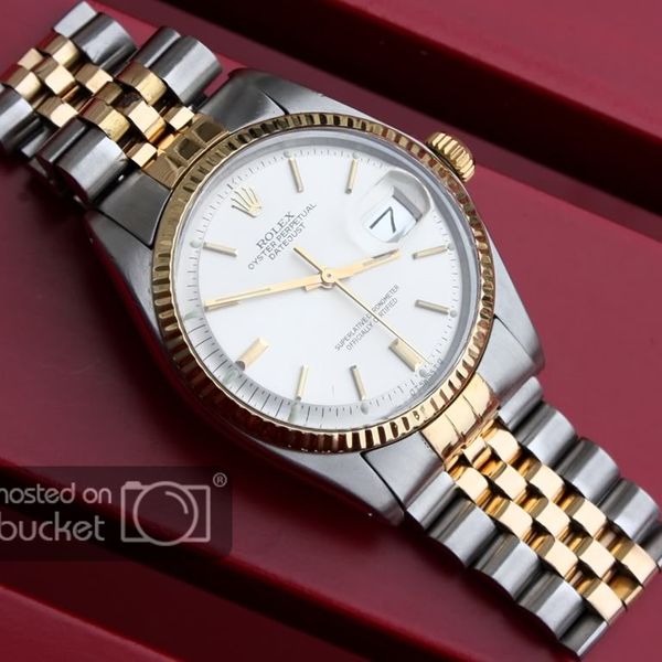SOLD: 1973 Rolex TT Datejust 1601 | WatchCharts