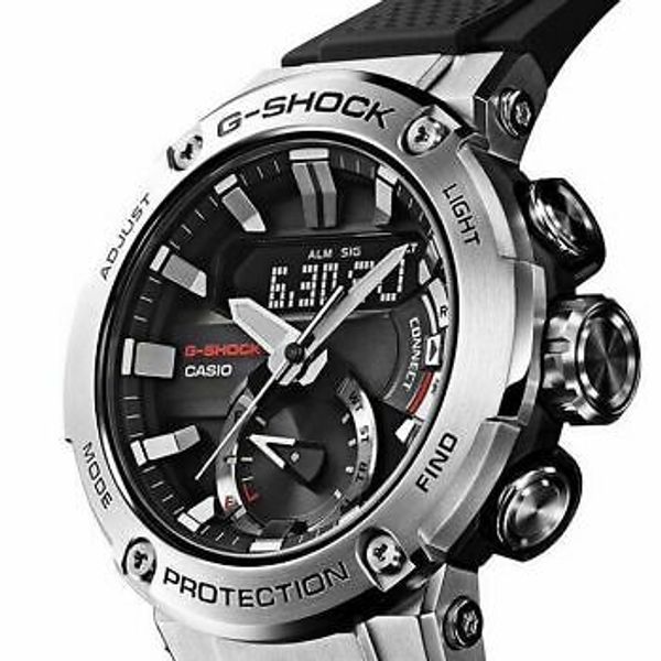 Casio g-shock g-steel solar bluetooth watch mens watch 200m gst-b200 ...