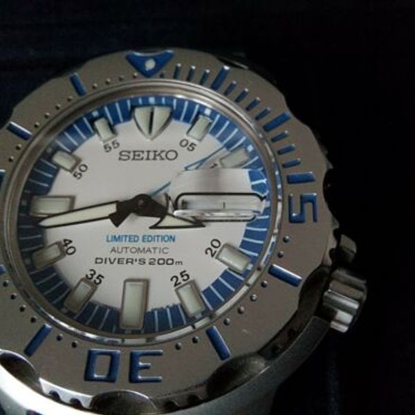 Seiko ‘Snow Monster’ Limited Edition SKZ331K1 200m Men’s Dive Watch ...