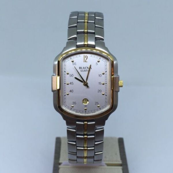 Bulova Quartz West Germany Movement 90S01 Wristwatch New Battery ...