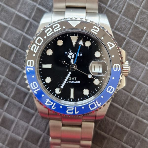 Parnis GMT Automatic Mens Watch | WatchCharts Marketplace