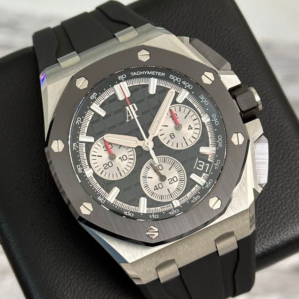 Audemars Piguet Royal Oak Offshore Chronograph 43mm AP Black 26420SO ...