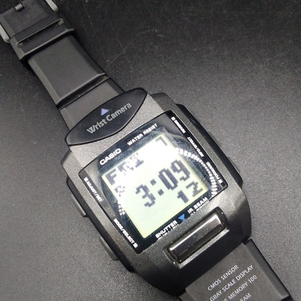 Vintage Casio LCD Display Watch-CMOS Camera-WQV-1 Working Photos From ...