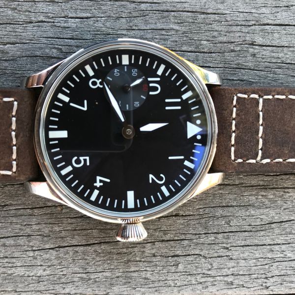 SOLD: Parnis Pilot 44mm $70 | WatchCharts Marketplace