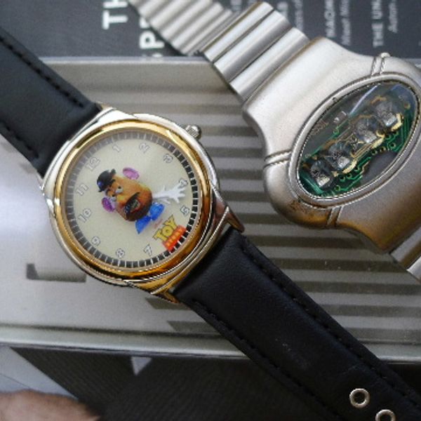 FS: 4 watches to go Rare Fossil Mr Potato, Space LED 2002, Narnia ...