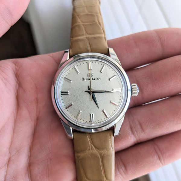 [WTS] Grand Seiko SBGW281 - Textured Champagne Dial - Extra Strap ...