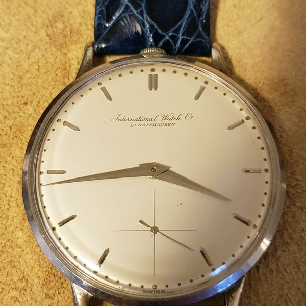 IWC Schaffhausen conversion with original dial, hands, and case ...