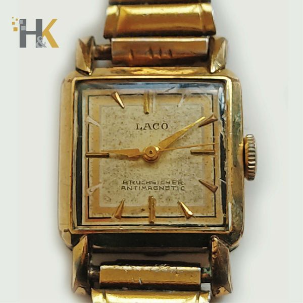 Vintage LACO Hand Winding Swiss Watch Working Condition | WatchCharts ...