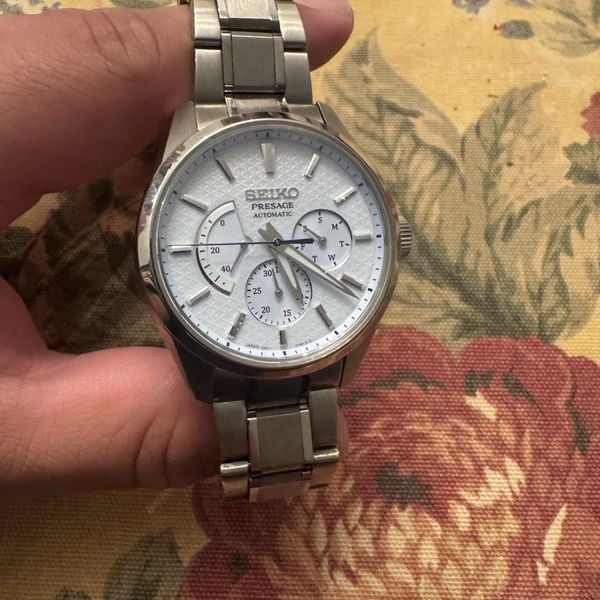 Seiko Presage Blue Men's Watch - SPB305 | WatchCharts Marketplace