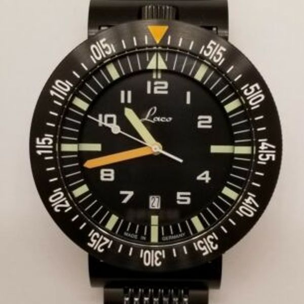 Laco Squad Watches Atacama.2 861632.2 Automatic Big Face Field Watch ...