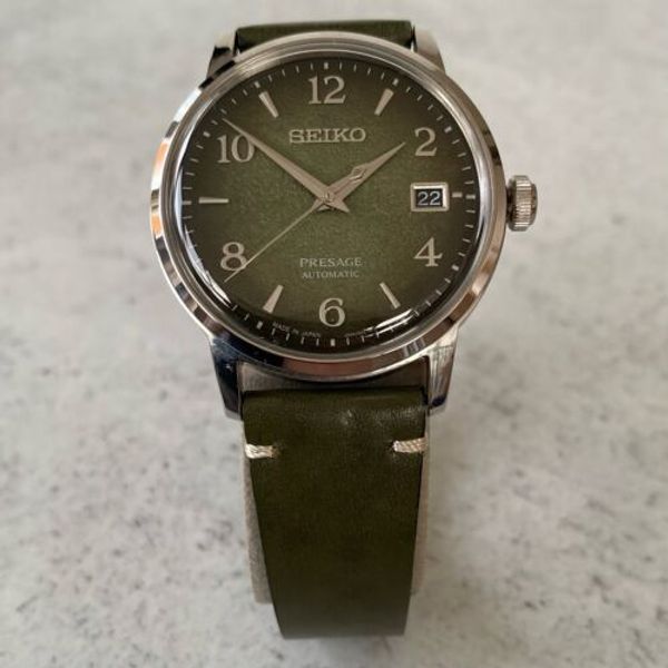 Seiko Presage Matcha SRPF41J1 Limited Edition Automatic Watch - Full ...