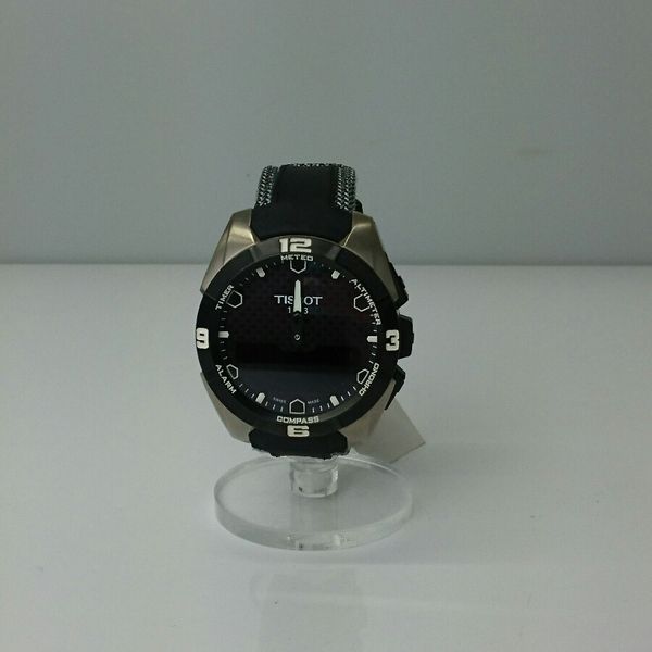 [Used] TISSOT Solar watch / Digiana / Titanium / IDG / BLK [Clothing ...