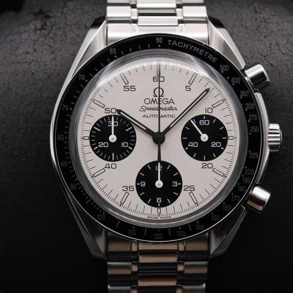 FSOT: Omega Speedmaster Reduced "Marui" - 3510.21 - White - Steel ...