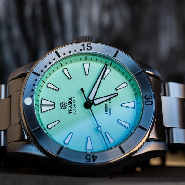 [WTS] Traska Freediver Mint dial! Currently sold out. | WatchCharts ...