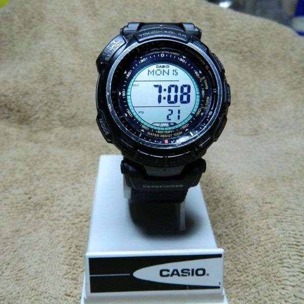 CASIO PRO-TREK PRG 110, Thin triple sensor , 11.5 mm thick , PATHFINDER ...