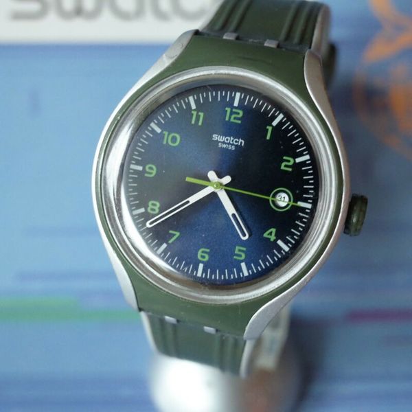 Swatch Irony Aluminium X-Lite Watch YES4004 Go Climb | WatchCharts ...