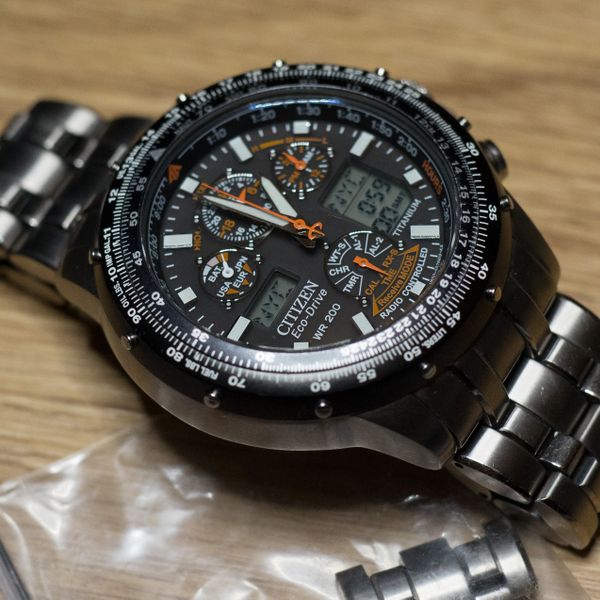 [WTS] Citizen Skyhawk Titanium Atomic JY0010-50E | WatchCharts Marketplace