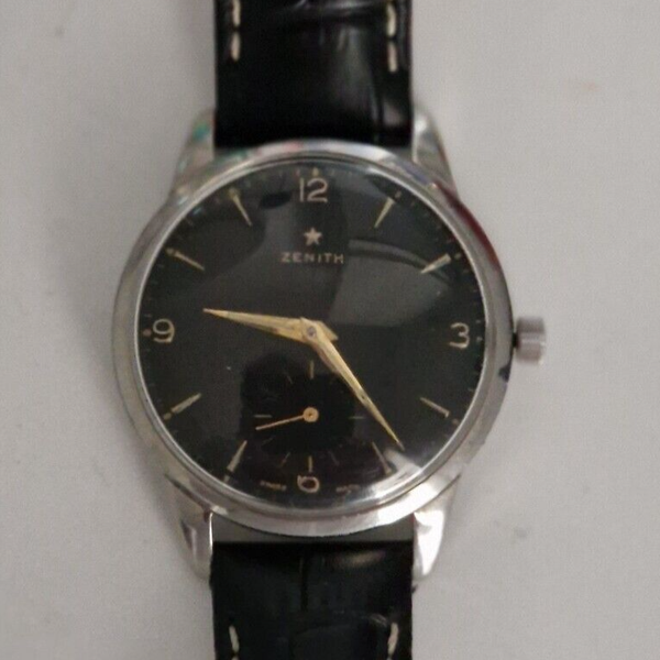 Zenith Black Men's Watch - cal 40T | WatchCharts Marketplace