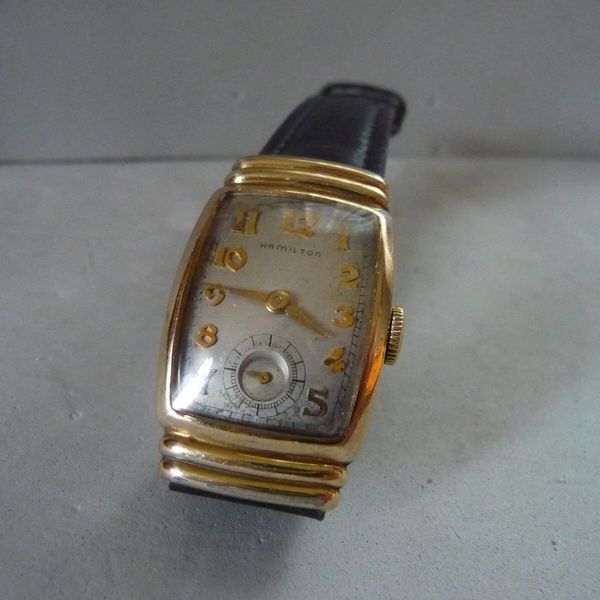 Vintage Men's Hamilton Emerson 17 Jewel Wristwatch 980 Movement ...