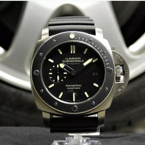 Panerai Luminor 1950 Submersible PAM 389 Amagmetic 47MM Full Set 2 ...