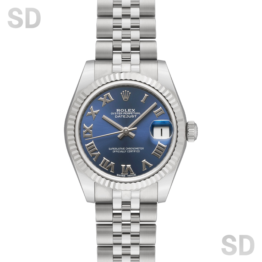 Rolex Datejust 178274 Blue / Rome Used Boys | WatchCharts