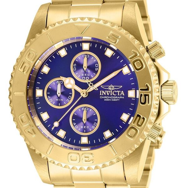 INVICTA WATCH Pro Diver 28682 43.5mm VD55B Quartz PRE OWNED NO BOX ...