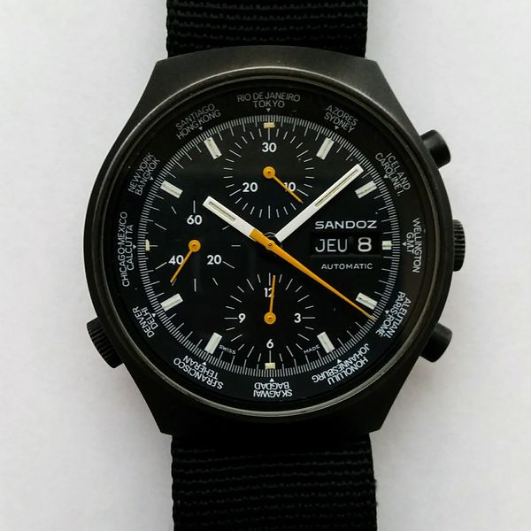 FS: Sandoz PVD Chronograph (Heuer Pasadena) | WatchCharts