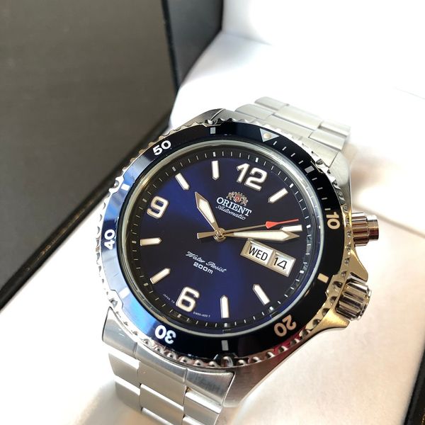 FS: Orient Blue Mako on Metal Bracelet | WatchCharts