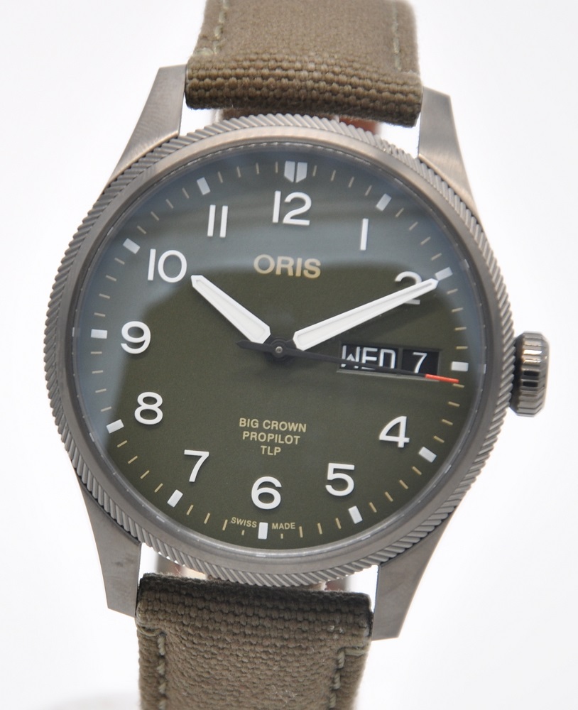 FS: Oris Big Crown ProPilot TLP BlackSteel Green Limited Edition 752 ...