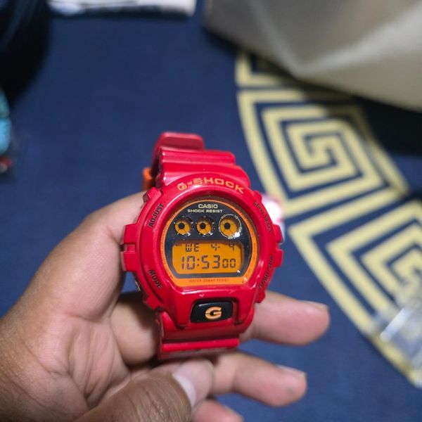 Casio G-Shock Red Digital Watch | WatchCharts Marketplace