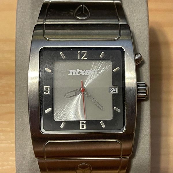 [WTS] Nixon The Limo "Roll With It" Stainless Steel Vintage Silver Band ...