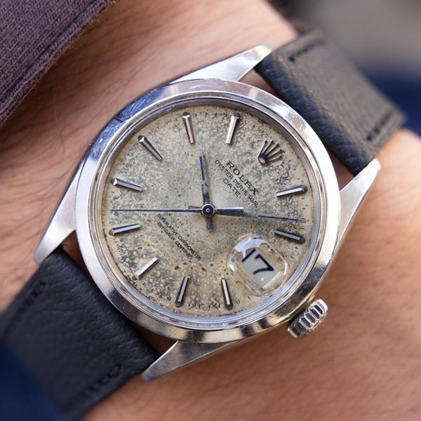 [WTS] 1970 Rolex Date Ref. 1500 | Fallout Dial | WatchCharts