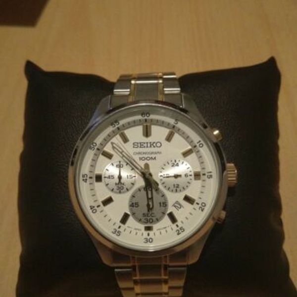 Seiko Analogue Quartz Cal. 4T53 Chronograph Men's Watch | WatchCharts ...