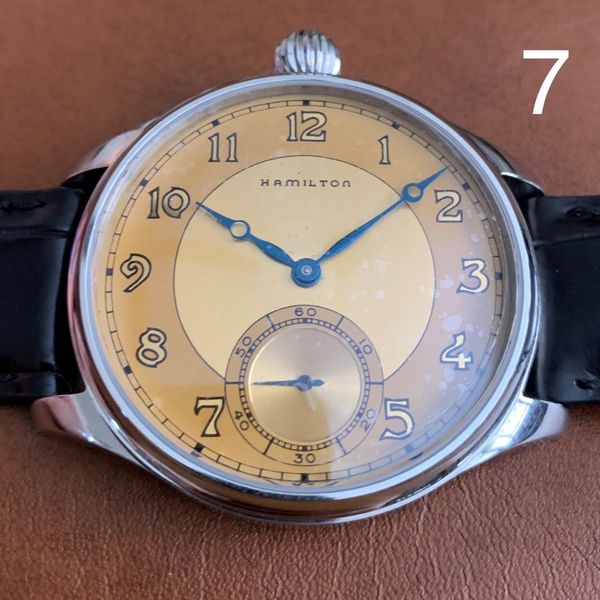 FS : Driver's Watch or Racer's Watch Custom Case Hamilton 917 Movement ...