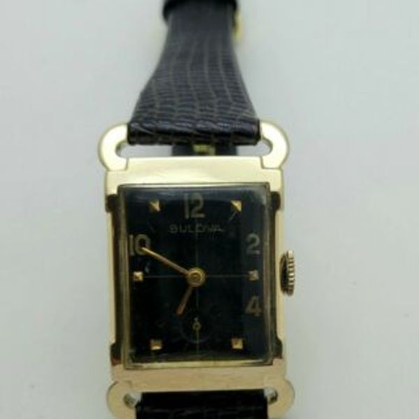Vintage 1956 (L6) Bulova CRAFTSMAN Watch~ 10K GF. Case~ 21 Jewel ...