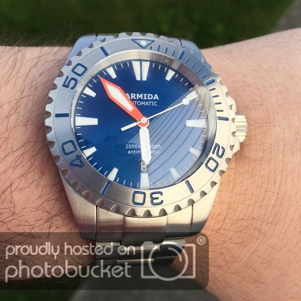 FSO: Armida A4 ETA 2824 Blue Dial Superdome MINT AND RARE | WatchCharts ...