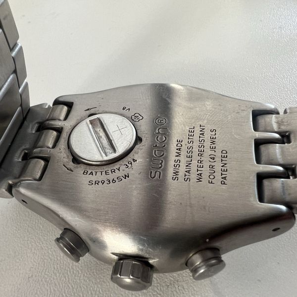 Swatch Watch SR936SW 4 Jewel Swiss Made Stainless Steel | WatchCharts ...