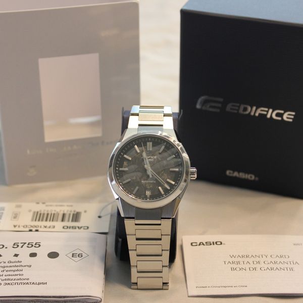 Casio Edifice - EFK100CD-1A | WatchCharts Marketplace