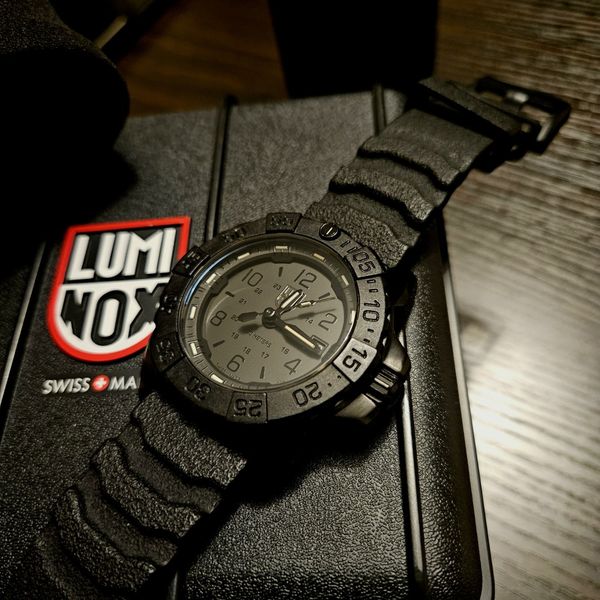 Luminox Navy Seal Stealth Black On Black Watch | WatchCharts Marketplace