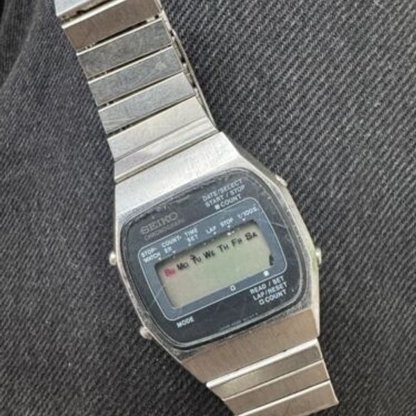 vintage seiko digital watch | WatchCharts Marketplace