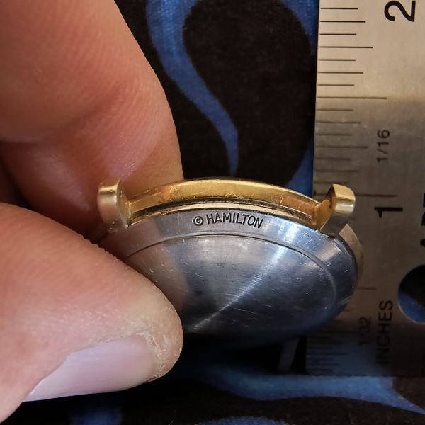 HAMILTON Vintage Antique Watch 32mm 10K RGP Bezel Tested-Ticks FREE ...