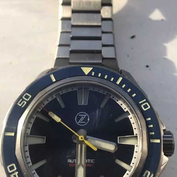 Rare Titanium Zelos Swordfish Whirlpool Watch | WatchCharts Marketplace