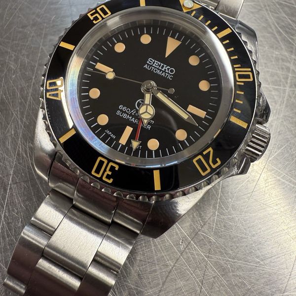 Seiko NH34 â Milsubâ GMT Automatic Mod Watch 44mm Case | WatchCharts ...