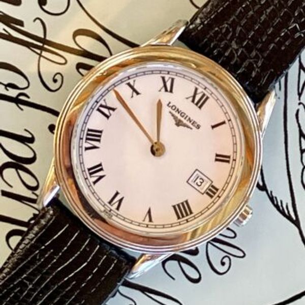 Longines Flagship L4.736.4 menâ s quartz watch | WatchCharts Marketplace