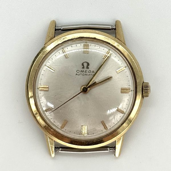 Omega 10k Gold Filled Silver Dial 33mm Automatic Watch | WatchCharts ...