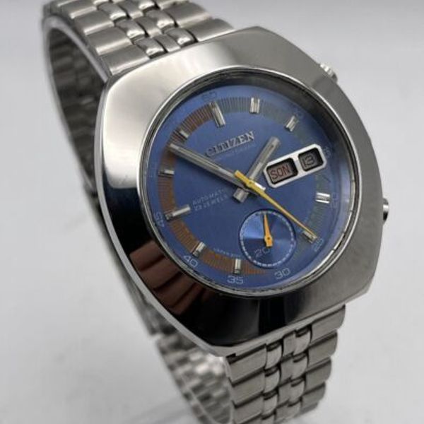 Vintage Citizen Menâ s Chronograph Watch 23js 1974 Mint Condition ...