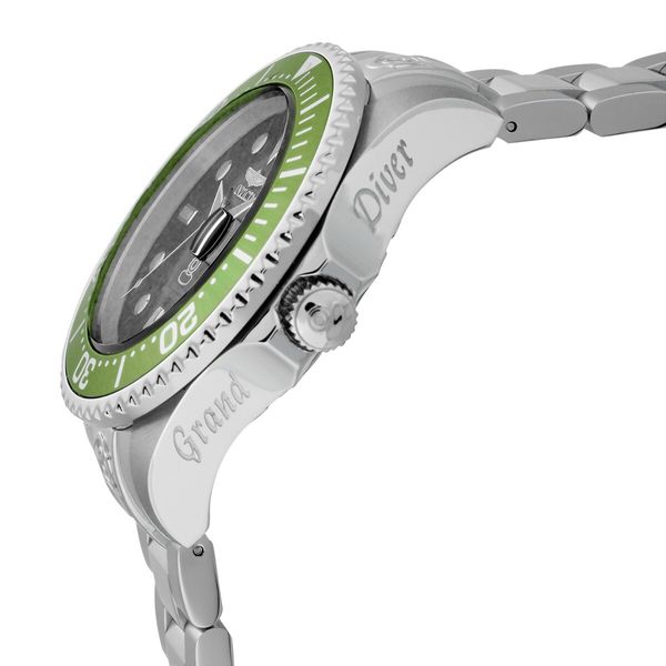 NEW Invicta Grand Diver 47 mm. NH35A Automatic Movement Green Bezel ...