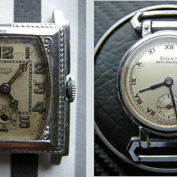 [WTS] Watchmaker's Special: 1x DOXA WW2 Trench + 1x LACO Art Deco Tank ...